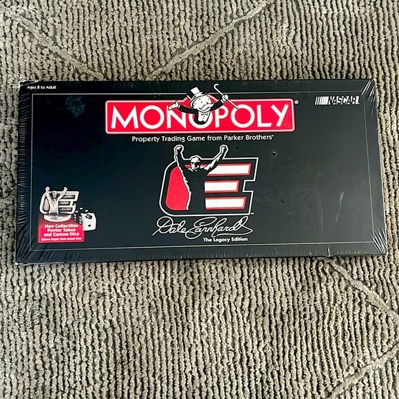 Nascar | Games | Dale Earnhardt The Legacy Edition Monopoly Board Game ...